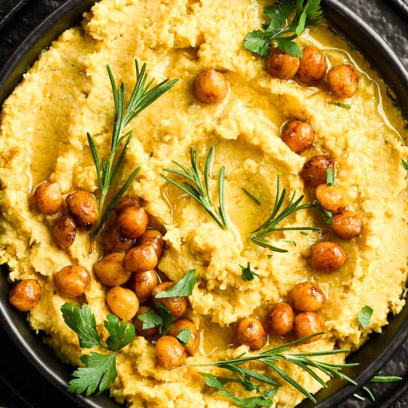 Acorn squash hummus - Modern Life Daily
